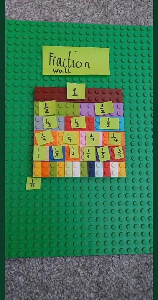 fraction wall – Burghfield St Mary's Church of England Primary School