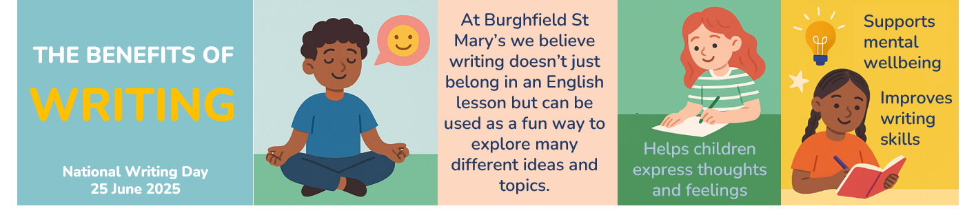 benefits of writing – Burghfield St Mary's Church of England Primary School